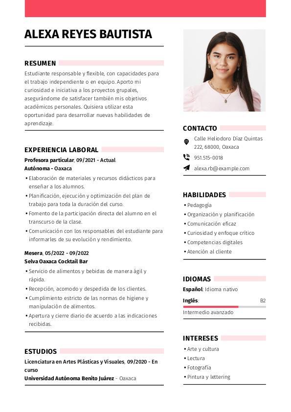 Habilidades Destacadas Para El Currículum Del Estudiante